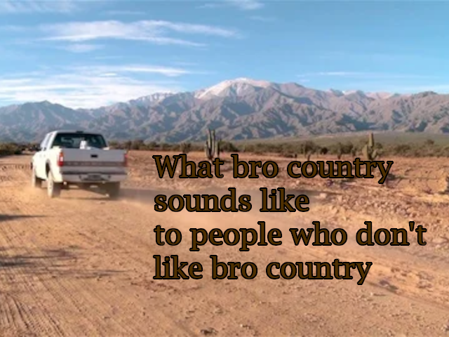 What Bro Country sounds like - Cafe Cursed 4 - Simfiles - ZIv