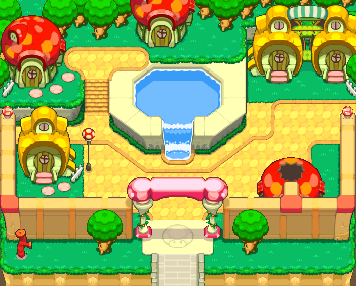 Mario & Luigi Bowser's Inside Story - Short Break in Toad Town (Inside ...