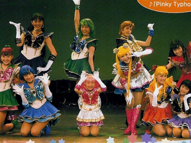 Pretty Soldier Sailormoon Non-stop Medley 2001 Super Revue Musical Show ...