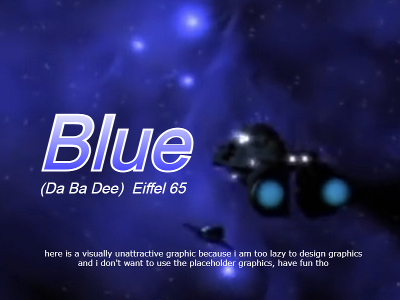 Blue (Da Ba Dee) - Z-I-v Summer Contest 2023 - Simfiles - ZIv